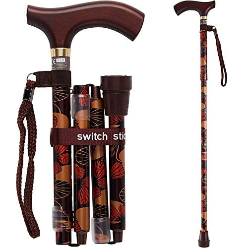 Switch Sticks Walking Cane for Men or Women, Foldable and Adjustable ...