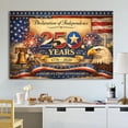 Affixzi America 250th Anniversary Poster, Declaration of Independence ...