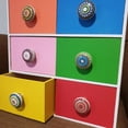 Mandala Ceramic Cabinet Knobs Hand Painted Knobs for Kitchen Drawer ...