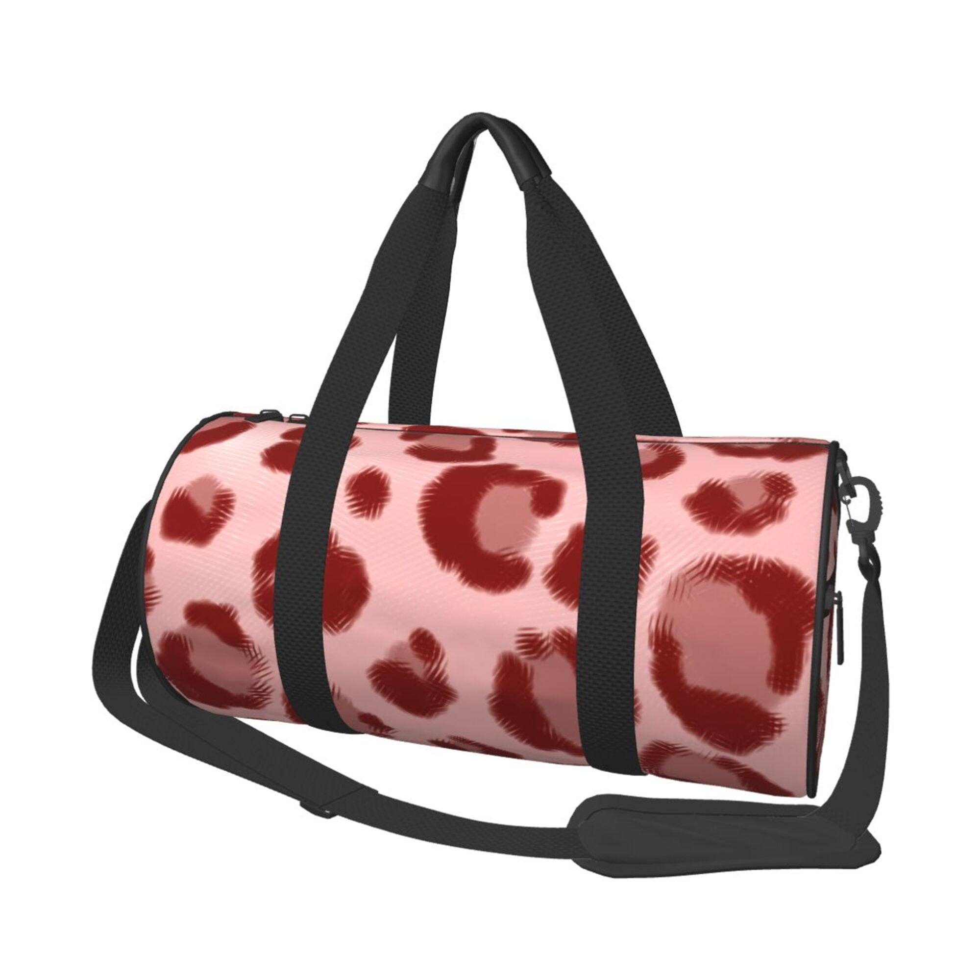 YFYANG Large Capacity Canvas Gym Bag for Men and Women, Red Abstract ...