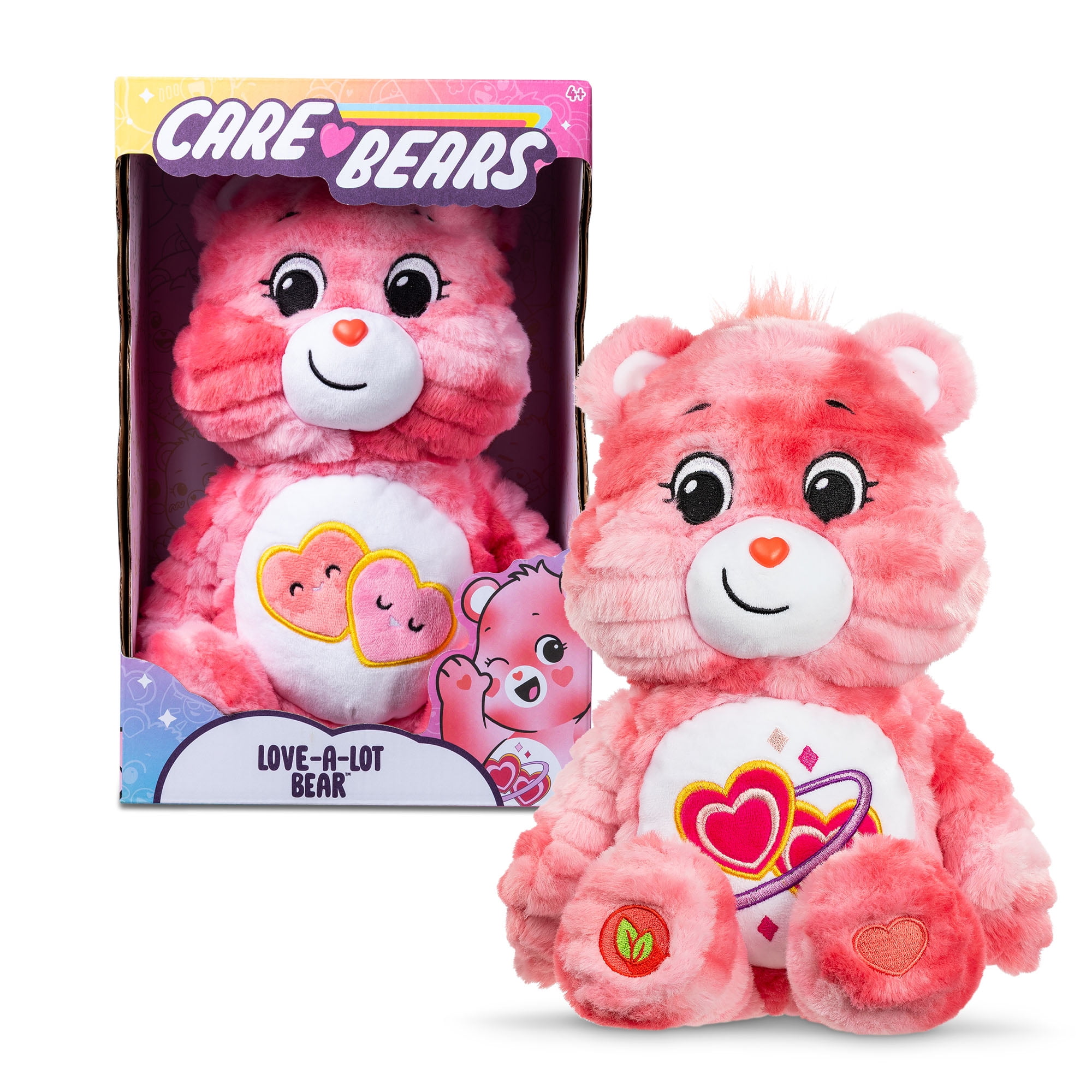 Click here for Care Bears Medium Plush (Eco) - Love-A-Lot Bear prices