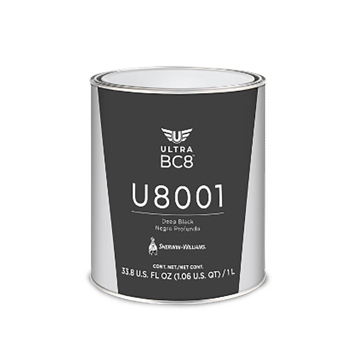 U8001LH Deep Black Sherwin Williams Ultra BC8 1 Litro | Bodega Aurrera ...