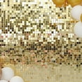 BalsaCircle 10 Gold Sequin Wall Panels 12x12" - Decorative Photography ...