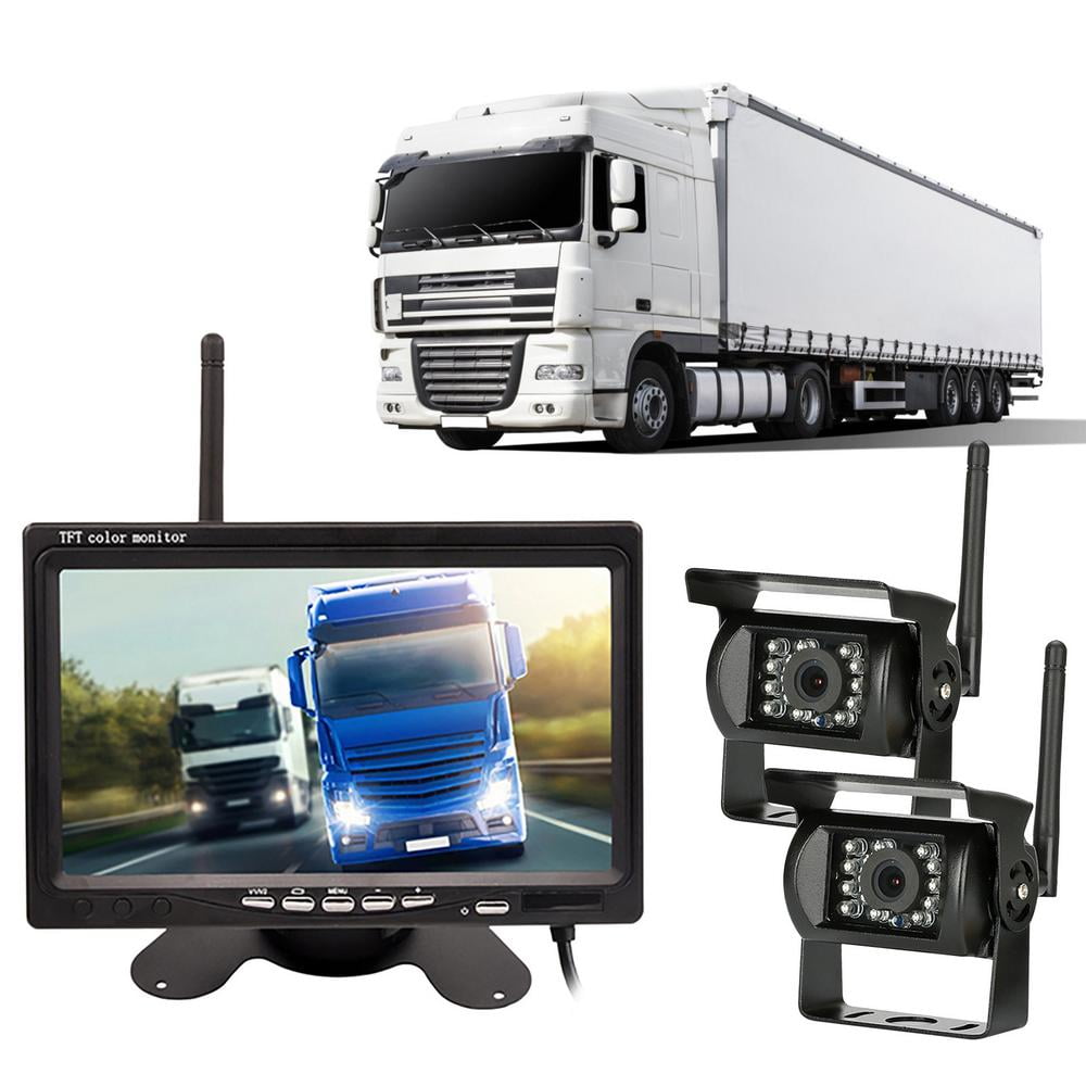 Tohuu 7 Inch Wireless Car Monitor Screen Durable Car Reversing Camera ...