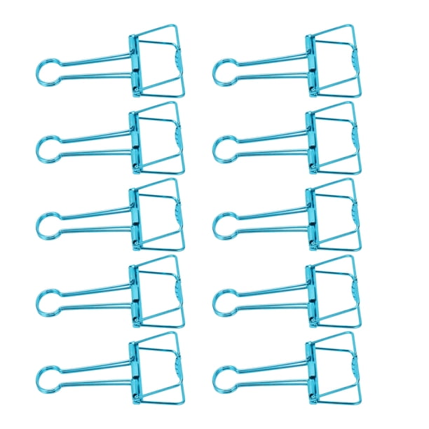 Binder Clips Hollow Tail Clips 51mm 30pcs Gift Mini Binder Clips Strong ...