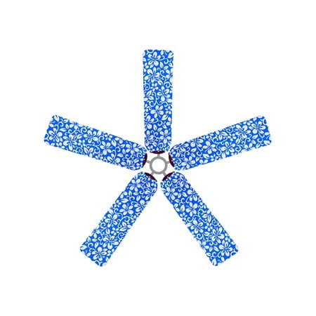 Fan Blade Designs Blue Hawaiian Ceiling Fan Blade Covers | Walmart Canada