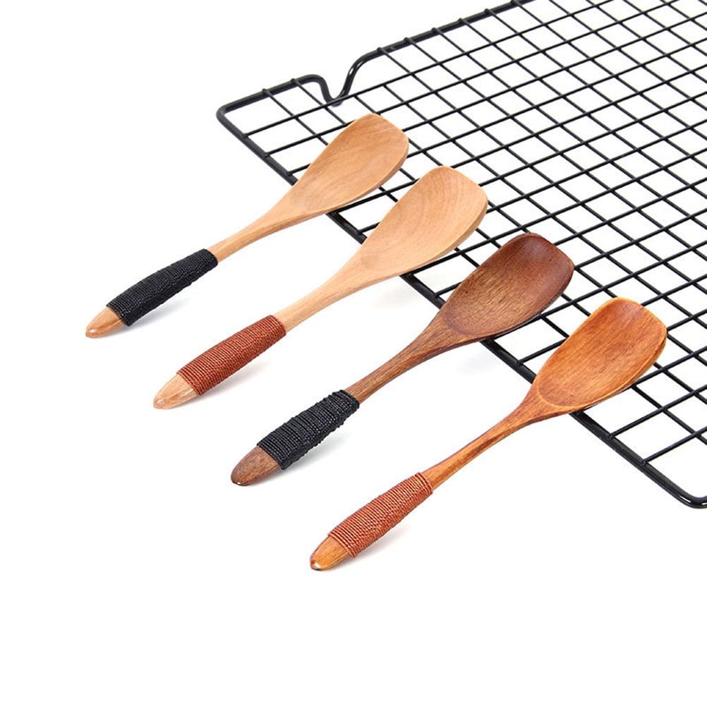 Click here for Futureoryy 4pcs Short Handle Wood Spoon For Jam As... prices