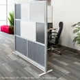 Stand Up Desk Store ReFocus Modular and Expandable Office Partition ...