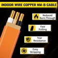 ZAZFO 50ft 10/2 Electrical Wire,10 AWG 2 Conductors with Ground Wire ...