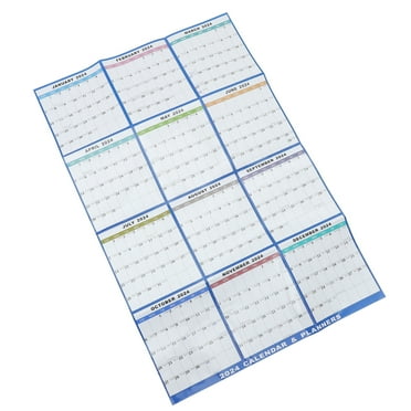 Laminated Gigantic Wall Calendar - Walmart.com