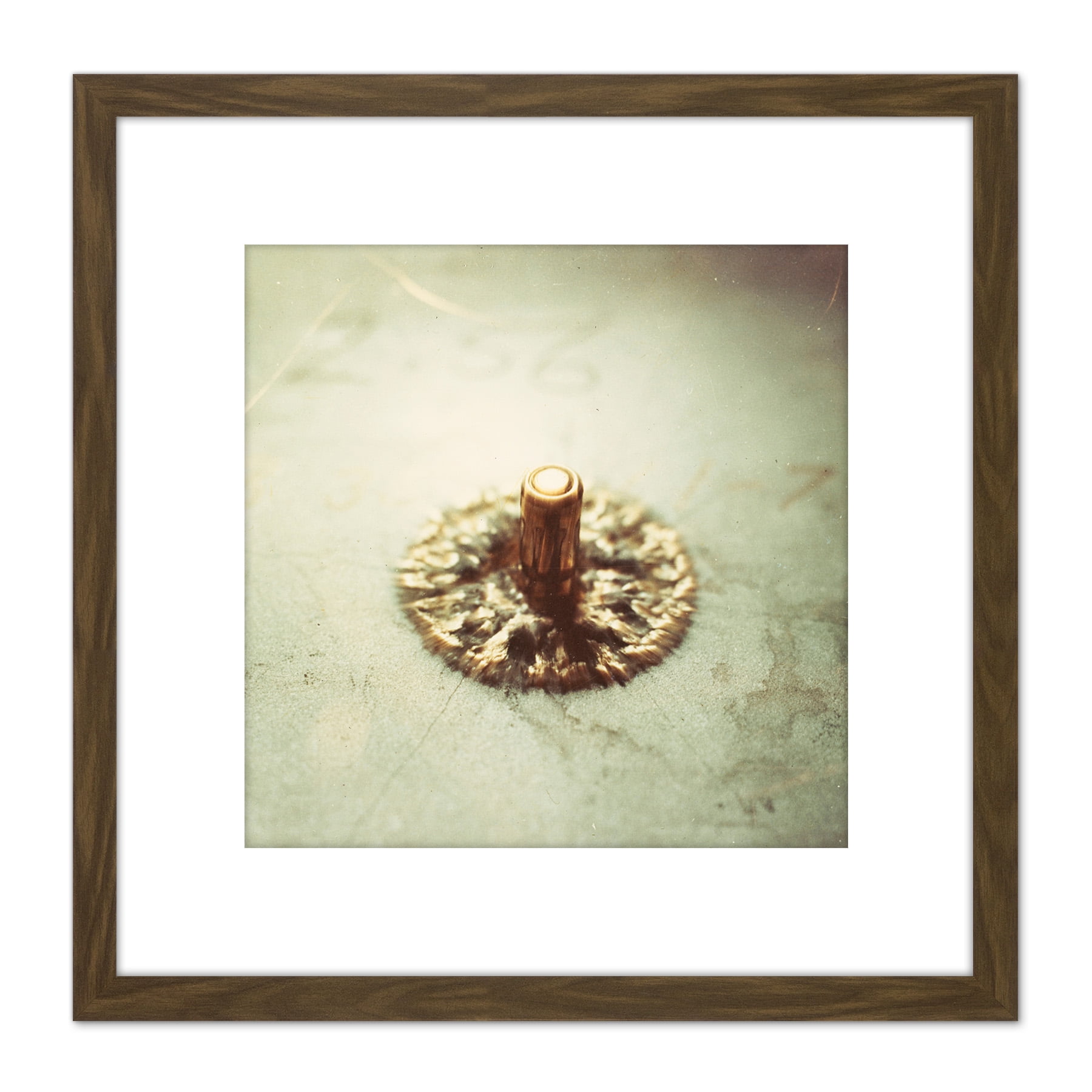 Bullet Impact Ceramic Armor High Speed Photo 8X8 Inch Square Wooden ...