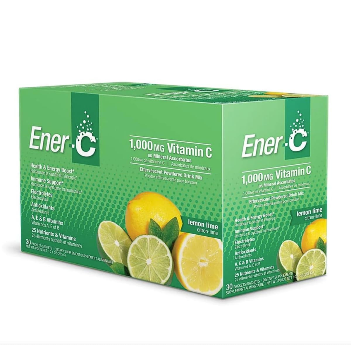 Suplemento Ener-C Lemon Lime 30 Paquetes Ener-C | Walmart en línea