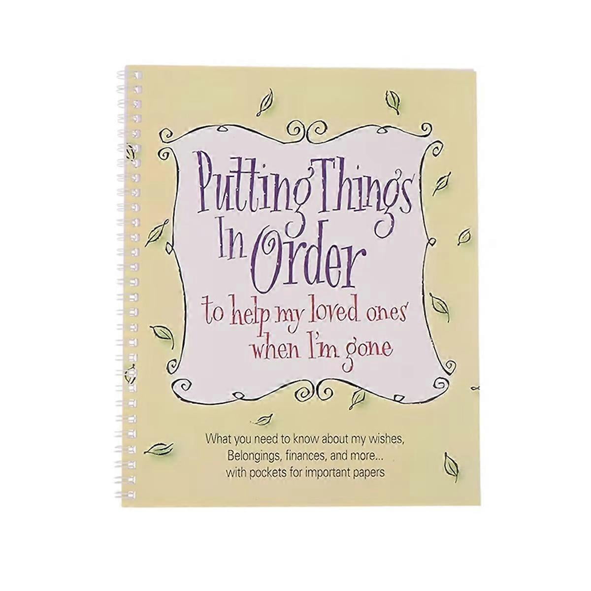 Click here for Dsssss+++ Life Planning Notebook End Of Life Plann... prices