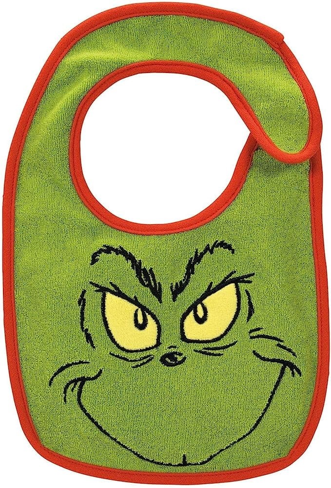 Enesco Grinch Bib (6012664) - Walmart.com