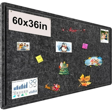 Hogan Framed Scalloped Decorative Wall Pinboard, White, 18 x 30, Rustic ...