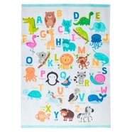 Delta Children Kids Extra Large Road Map Activity Rug, 6’6" L x 4’6" W ...
