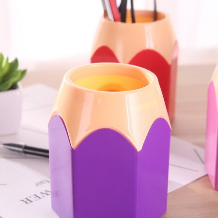YSX Creative Pen Vase Pencil Pot Pen Holder Container Stationery ...
