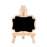 Milue Mini Chalkboard Sign Wooden Table Number Sign Food Name Label ...