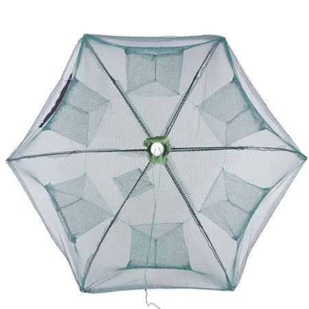 Peggybuy Automatic Folding Umbrella Type Fishing Net Shrimp Trap Cast ...