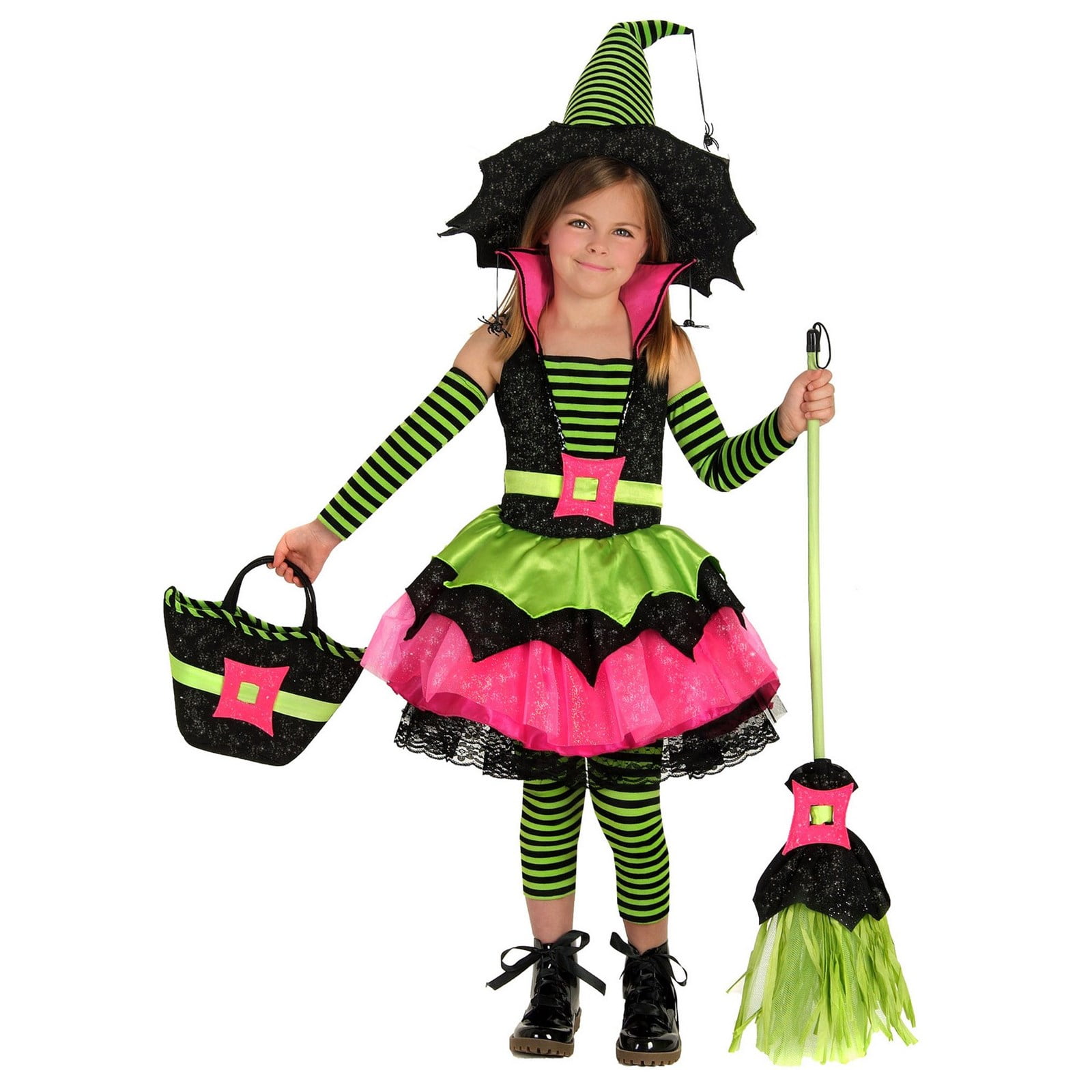 Halloween Girl's Spiderina Child Costume - Walmart.com - Walmart.com