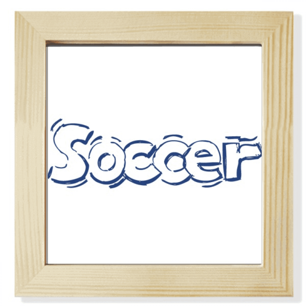 Click here for Unbranded Football Blue Soccer Front Pattern Squar... prices