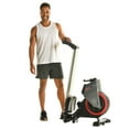 Fitness Reality Dual Transmission Fan Rower Rowing Machine with ...