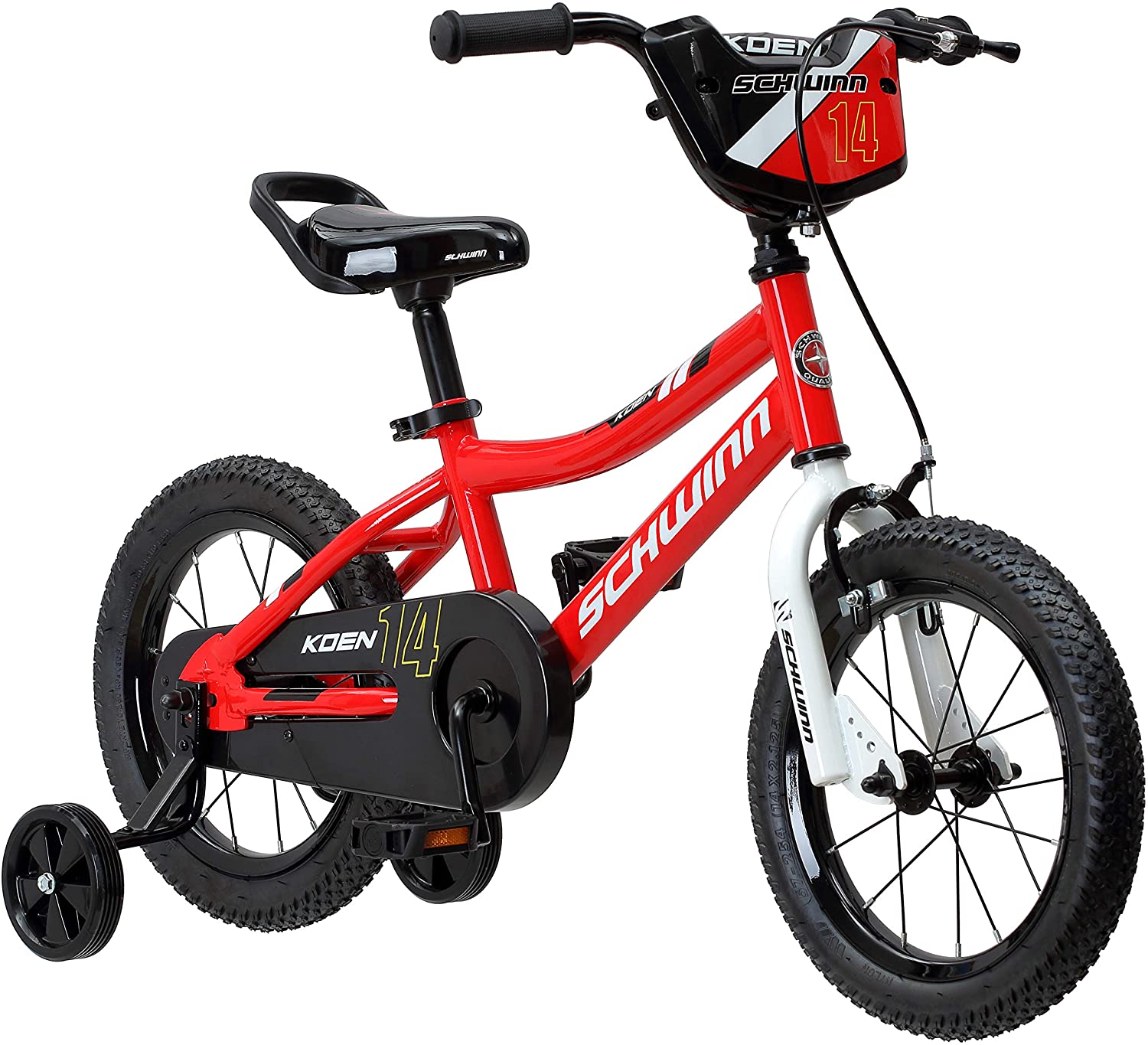 Schwinn Koen Boys Bike For Toddlers And Kids 14 Red Walmart