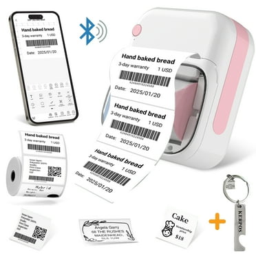M220 Label Maker, Upgrade Sticker Maker Prints 0.78-3.14 inch, Thermal ...