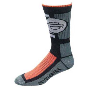 Harley-Davidson Men's 3 Pack Retro Rider Wicking Socks D99218870-990 ...