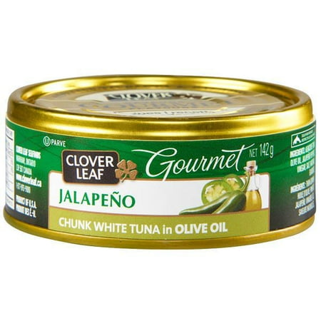 Clover LEAF® Gourmet JALAPEÑO in Olive Oil Chunk White Tuna, 142 g - Walmart.ca