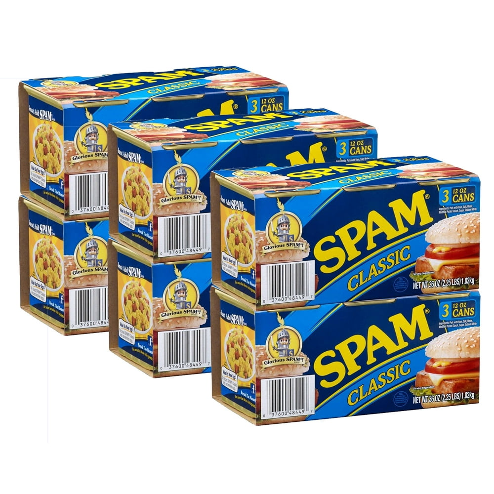 Hormel Spam Classic, 18 pk./12 oz. - Walmart.com - Walmart.com