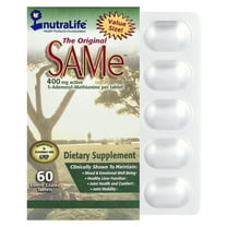 Doctor's Best SAM-e 400mg, Mood & Joint Support, Liver Detox, 60 ...
