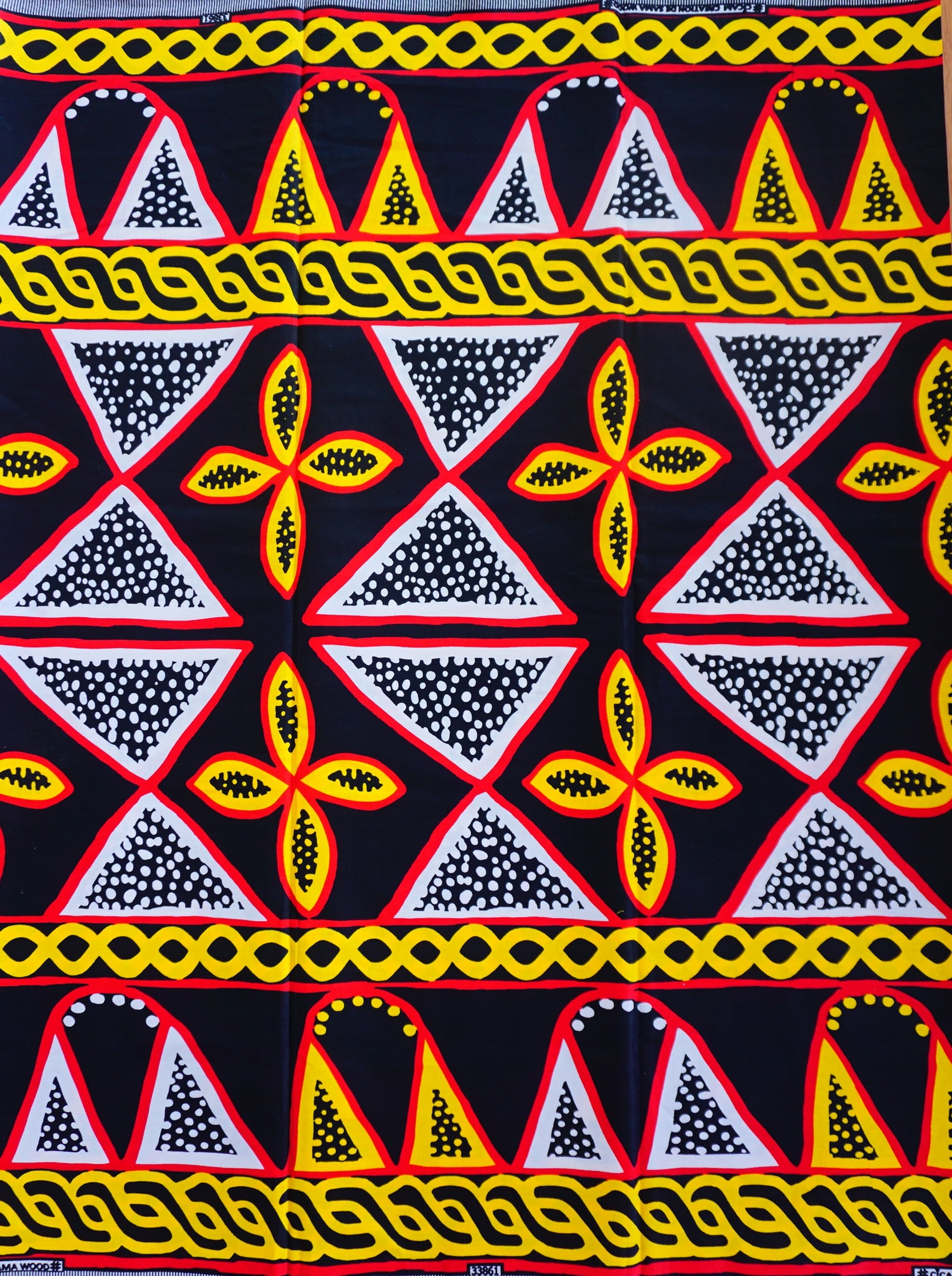 Atoghu Toghu African Fabric by The Yard, Cotton Ankara, Mud Cloth Print ...