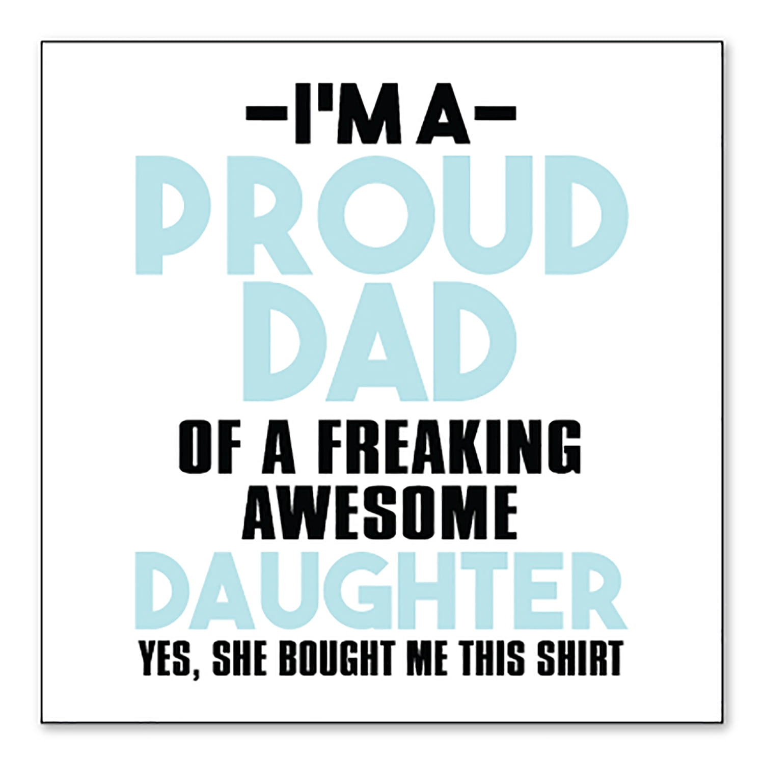 DistinctInk Custom Bumper Sticker - 8" x 8" Decorative Decal - White ...