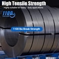 Steel Strapping Coil 1/2'' x 0.02'' x 300'-Metal Strapping Banding Roll ...