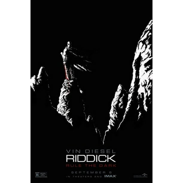 Riddick Movie Poster 16x24 Poster Medium Art Poster 16x24 Unframed, Age ...