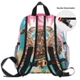 ALAZA Turtle Tie Dye Pattern School Backpack Student Bookbag Mini Bag ...