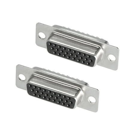 D-sub Connector DB26 Female Socket 26-pin 3-row Port Terminal Breakout ...