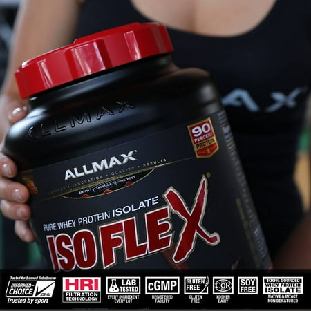 ALLMAX NUTRITION ISOFLEX - 100% Ultra-Pure Whey Protein Isolate ...