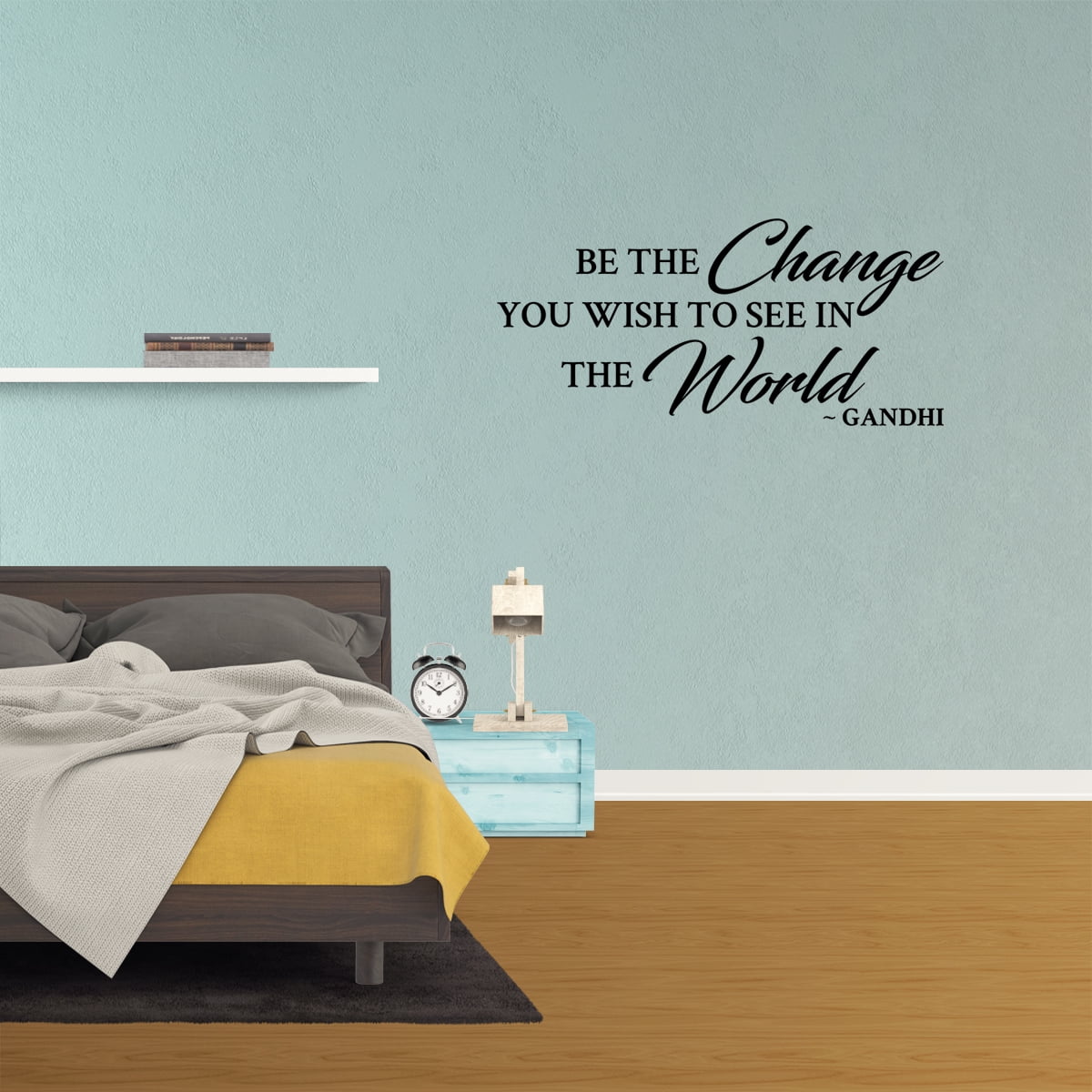 Empresal Be The Change You Wish To See In The World Gandhi Decor ...