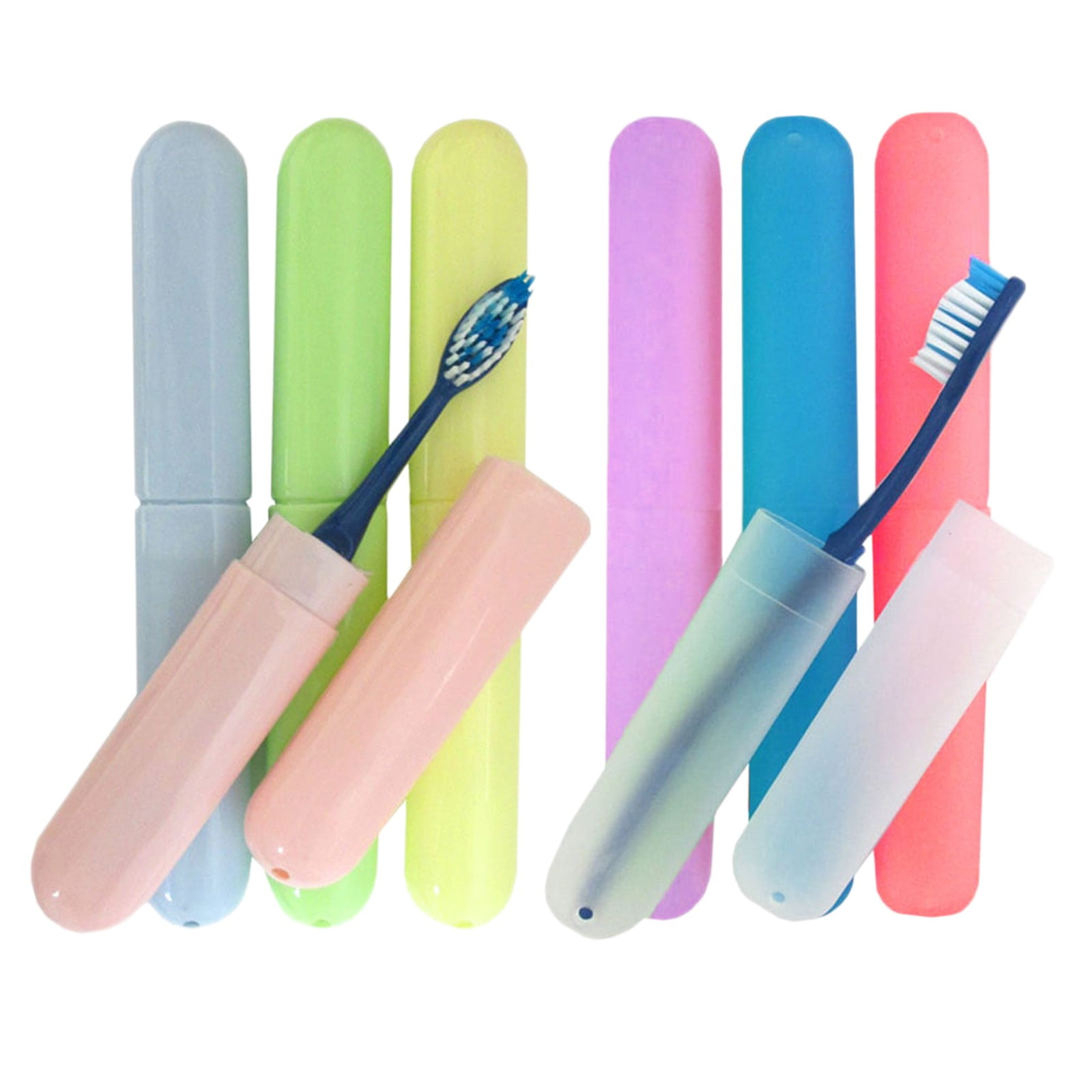 Click here for Jadeite Muse 8 Pack Portable Toothbrush Holders Tr... prices