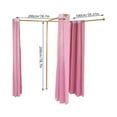 Miumaeov Privacy Fitting Room Clothing Store F-shaped Corner Changing ...