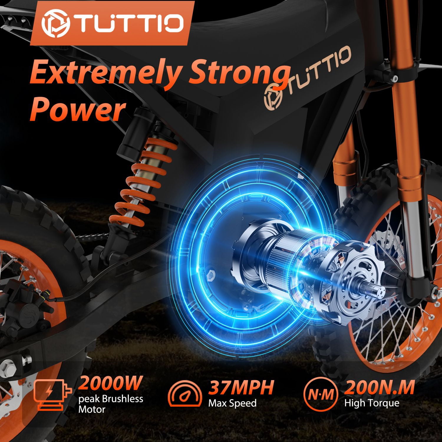 TUTTIO Soleil01 High-Torque Electric Dirt Bike Adult Australia | Ubuy