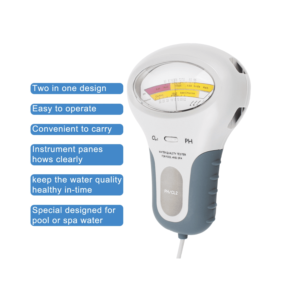 Click here for Unbranded 2 In 1 Water Quality Testing Device Pc-1... prices