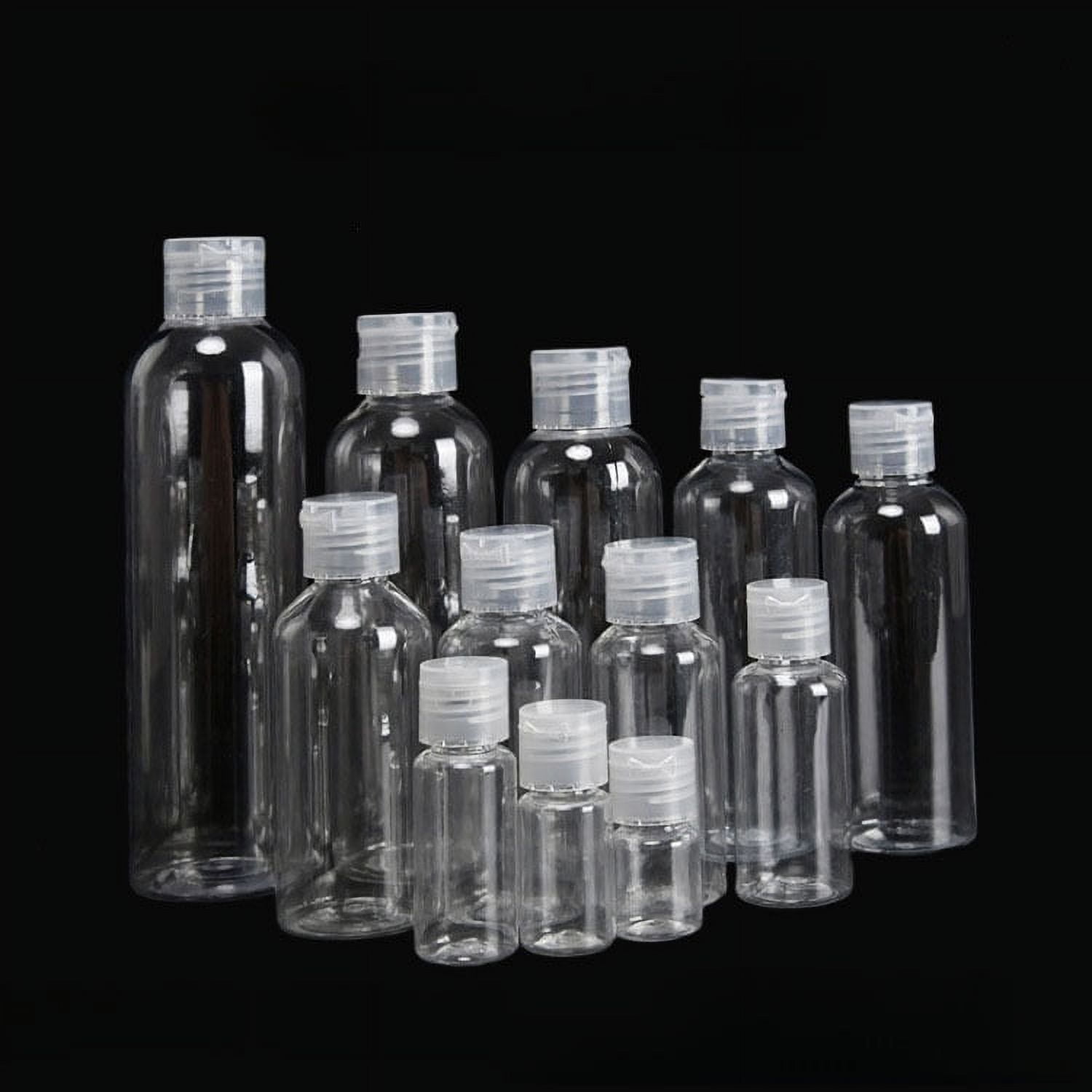 Botella con tapa de mariposa de plástico PET transparente, botella con ...