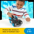 Imaginext Bat-Tech Batmobile Transforming Vehicle & Light-Up Batman ...