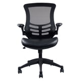 Techni Mobili Stylish Mid-Back Mesh Office Chair, Adjustable Arms, Flip ...