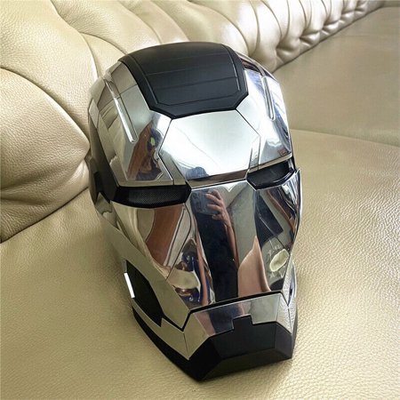 Iron Man War Machine MK5 Helmet Wearable Voice-control Mask Boxed Men ...