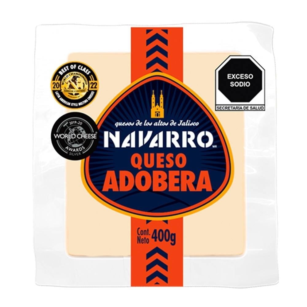 Queso adobera Navarro 400 g | Walmart en línea