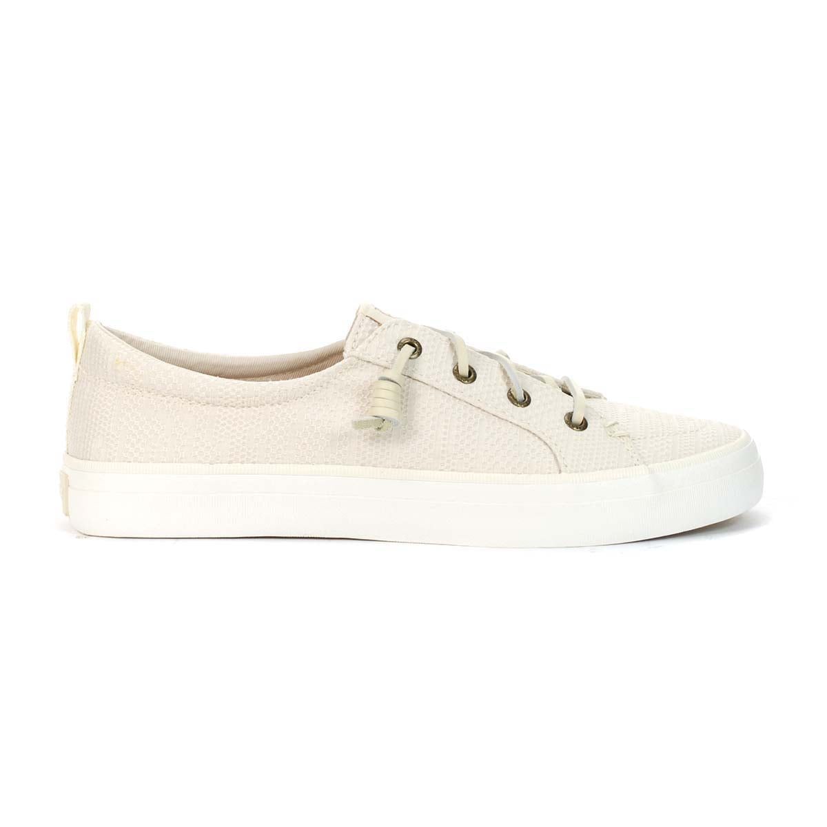 Click here for Sperry Womens Crest Vibe Off White Jacquard Sneake... prices